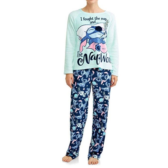 Disney | Intimates & Sleepwear | Lilo And Stitch Super Minkey Plush ...